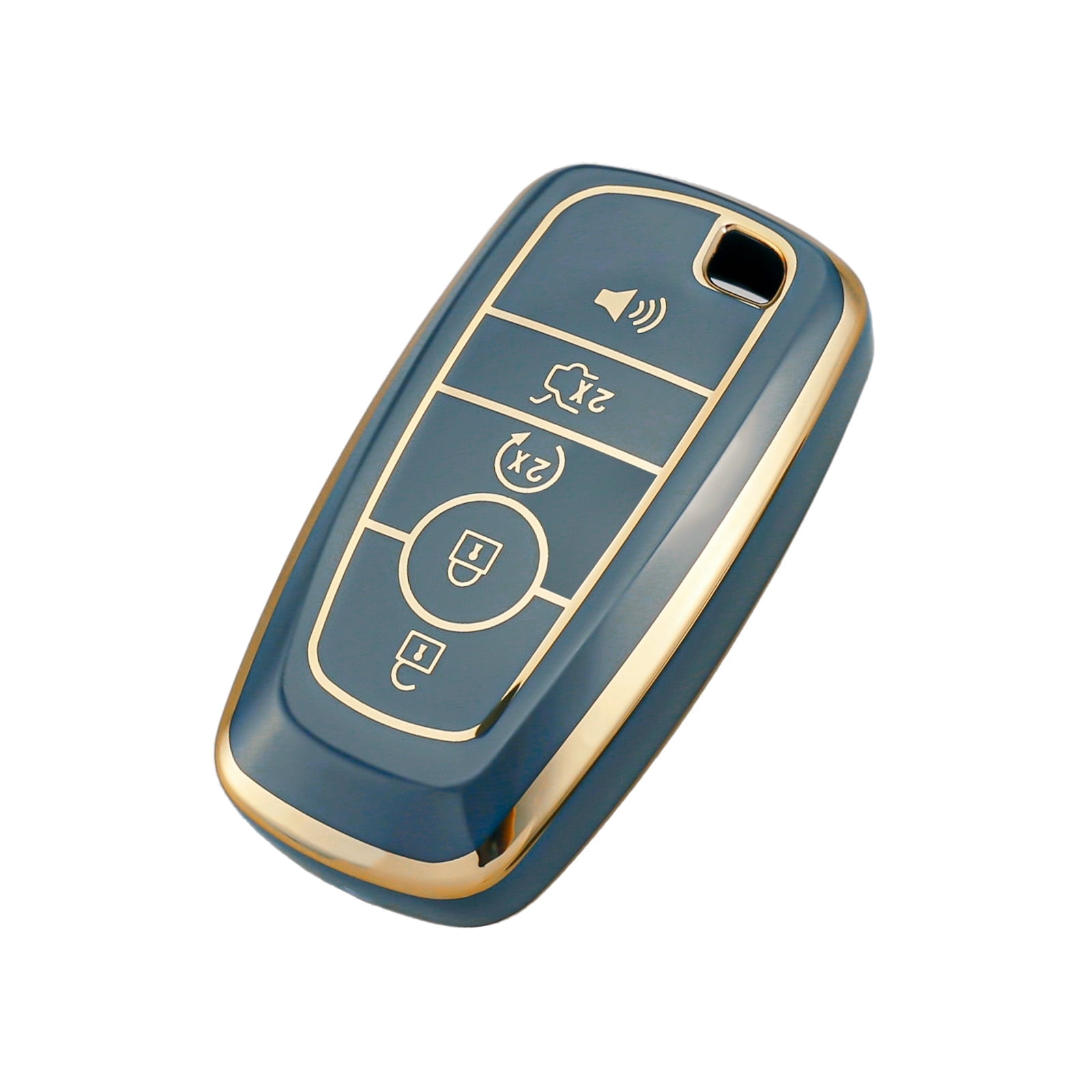 OFFCURVE Ford Remote Key Cover, Premium TPU Key Box Full Protector ...