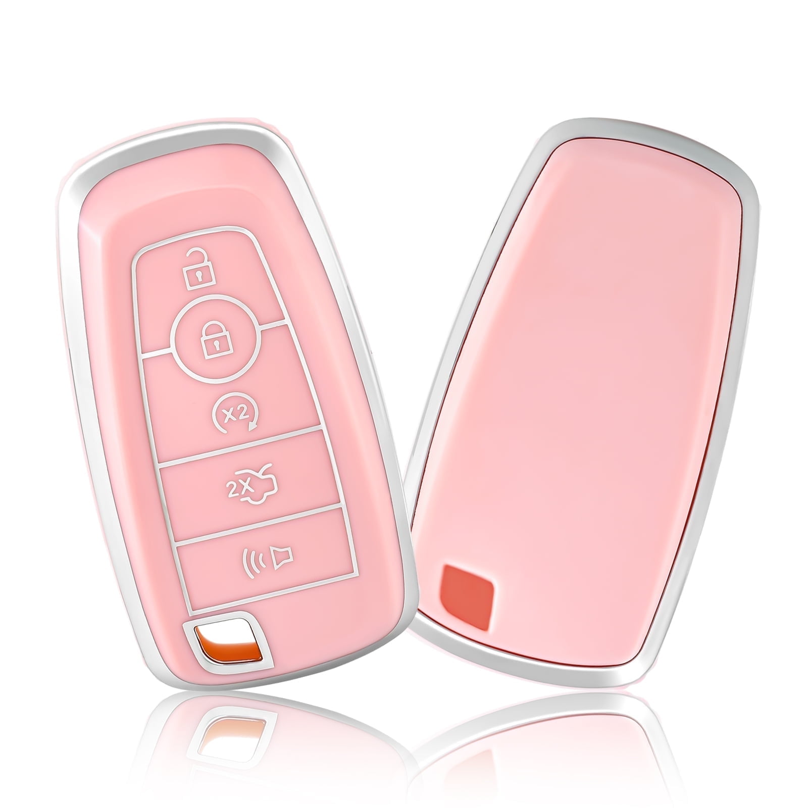 OFFCURVE Ford Remote Key Cover, Premium TPU Key Box Full Protector ...