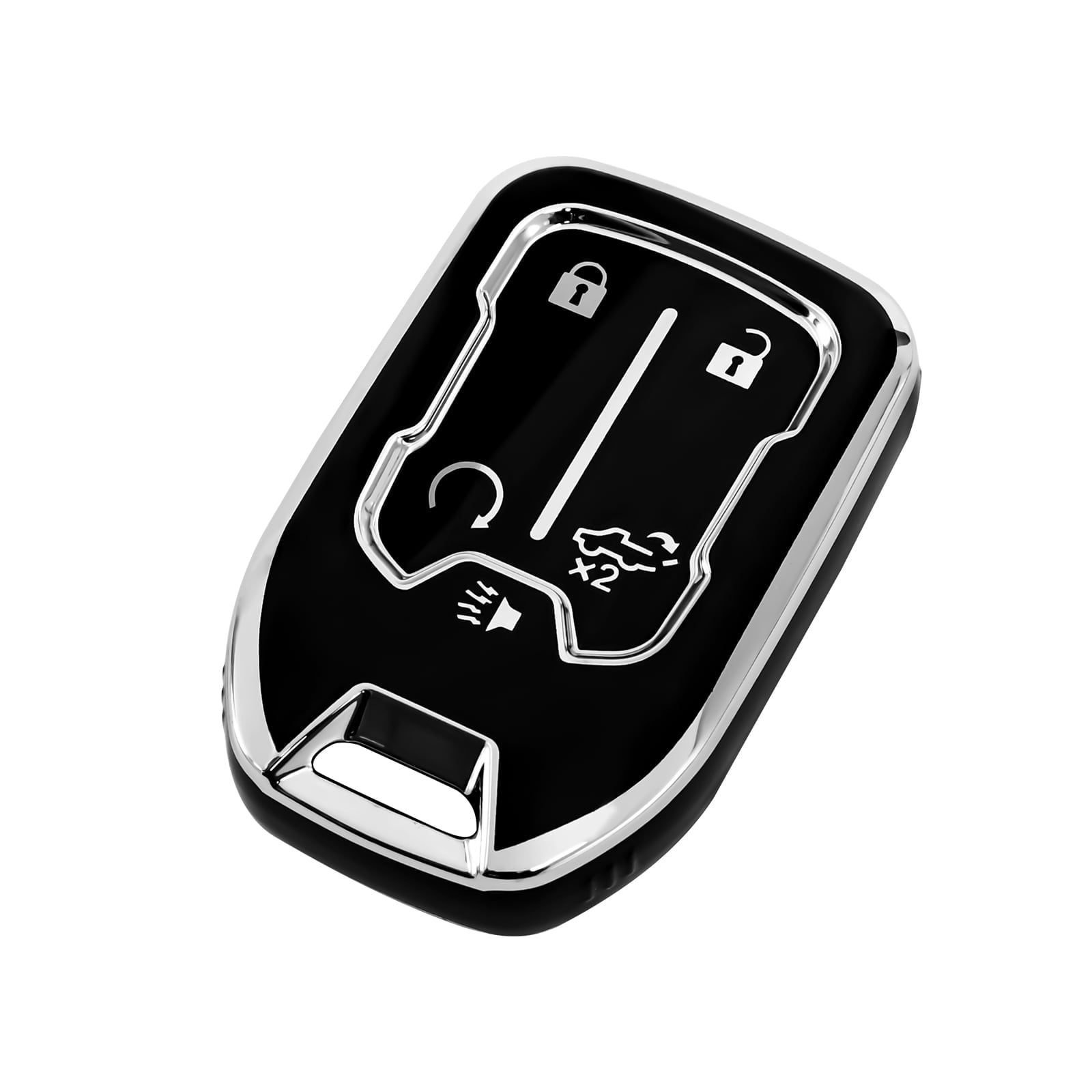 OFFCURVE for GMC Key Fob Cover Car Key Fob Case Compatible with Chevy ...