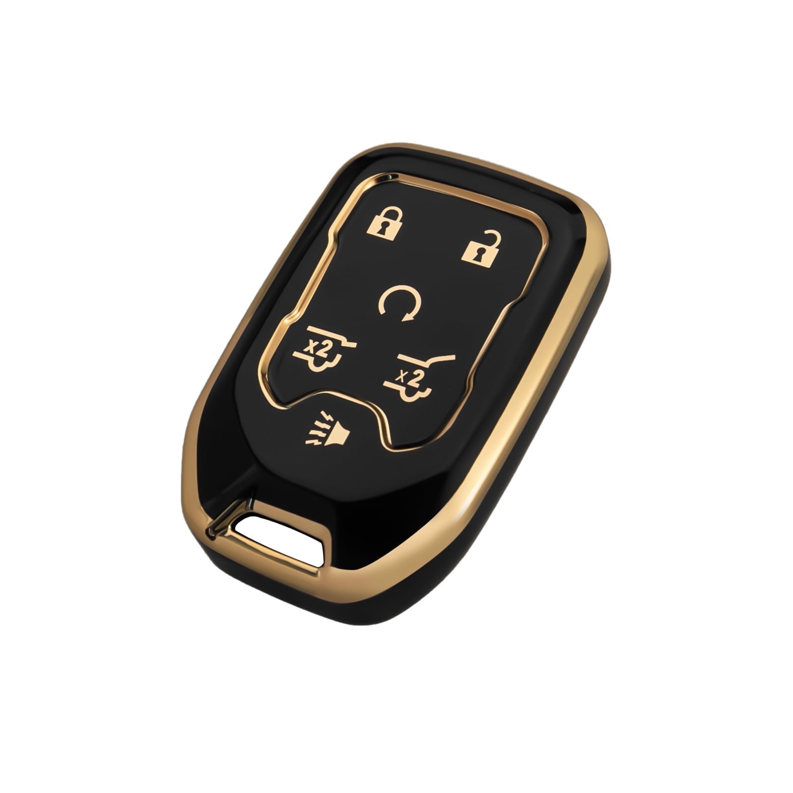OFFCURVE Key Fob Cover Compatible with Chevy Chevrolet Suburban Tahoe ...
