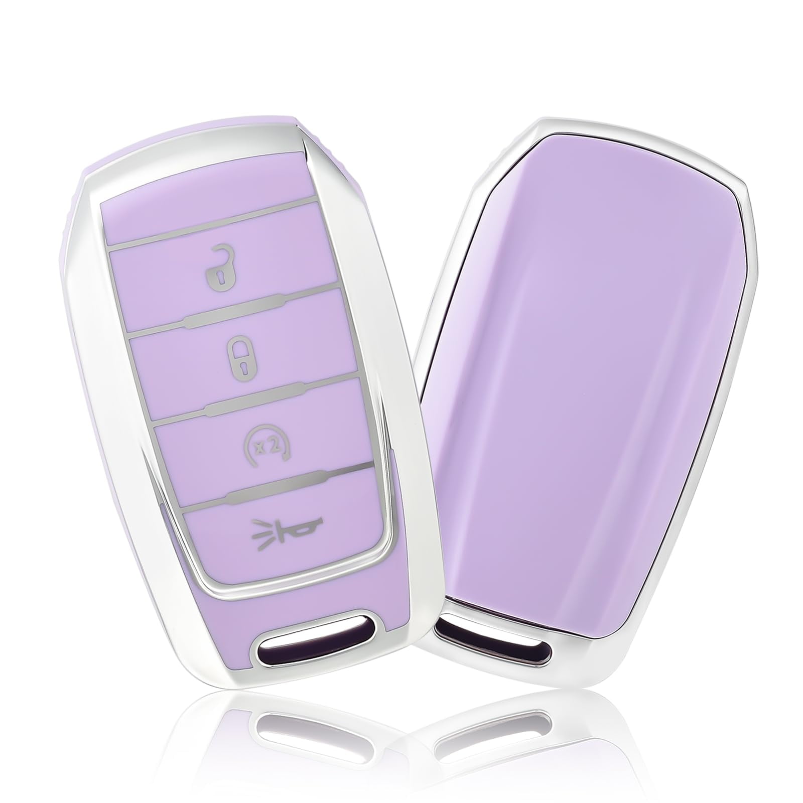 OFFCURVE Key Fob Cover for Dodge, Special Car Key Case Compatible with ...