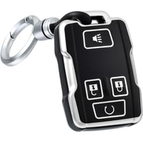 2Pcs Key Fob Cover for 2022-2026 Chevrolet & GMC Silverado 1500/2500HD ...