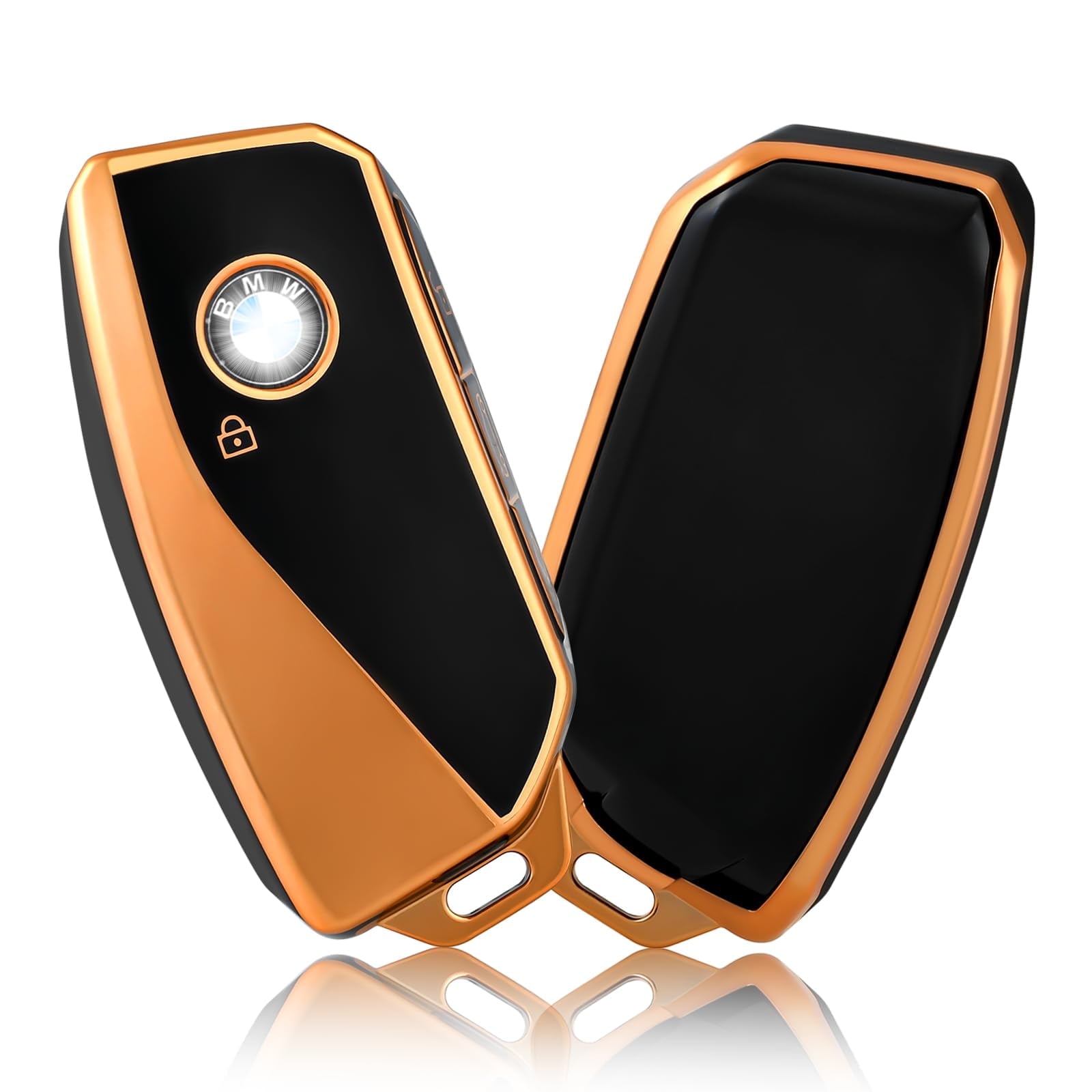 OFFCURVE Key Fob Cover for BMW I7 M Sport 2023 X7 i7 xi X1 IX M5 7 ...