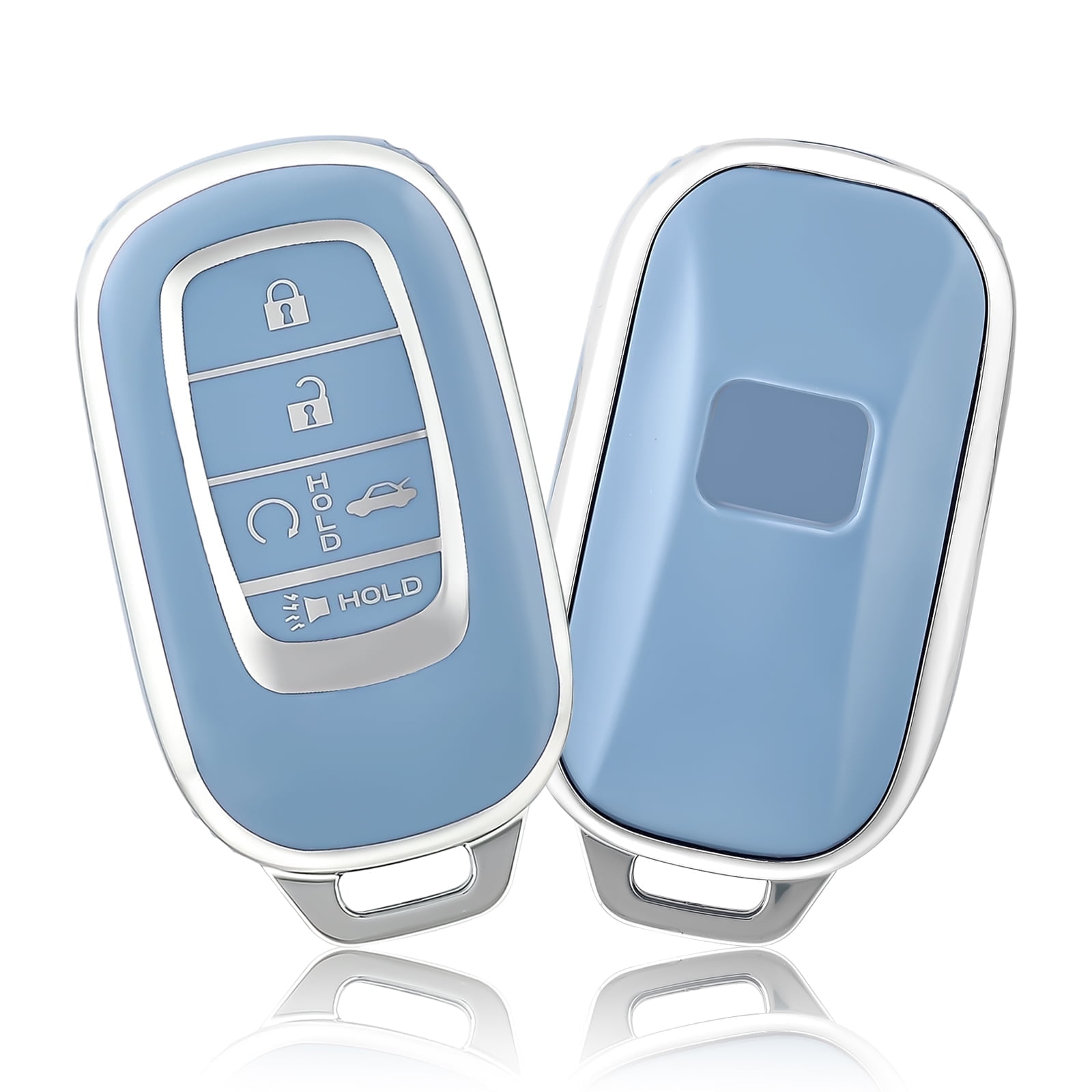 OFFCURVE Key Fob Cover for Honda Accord Civic CRV Pilot Ridgeline ...