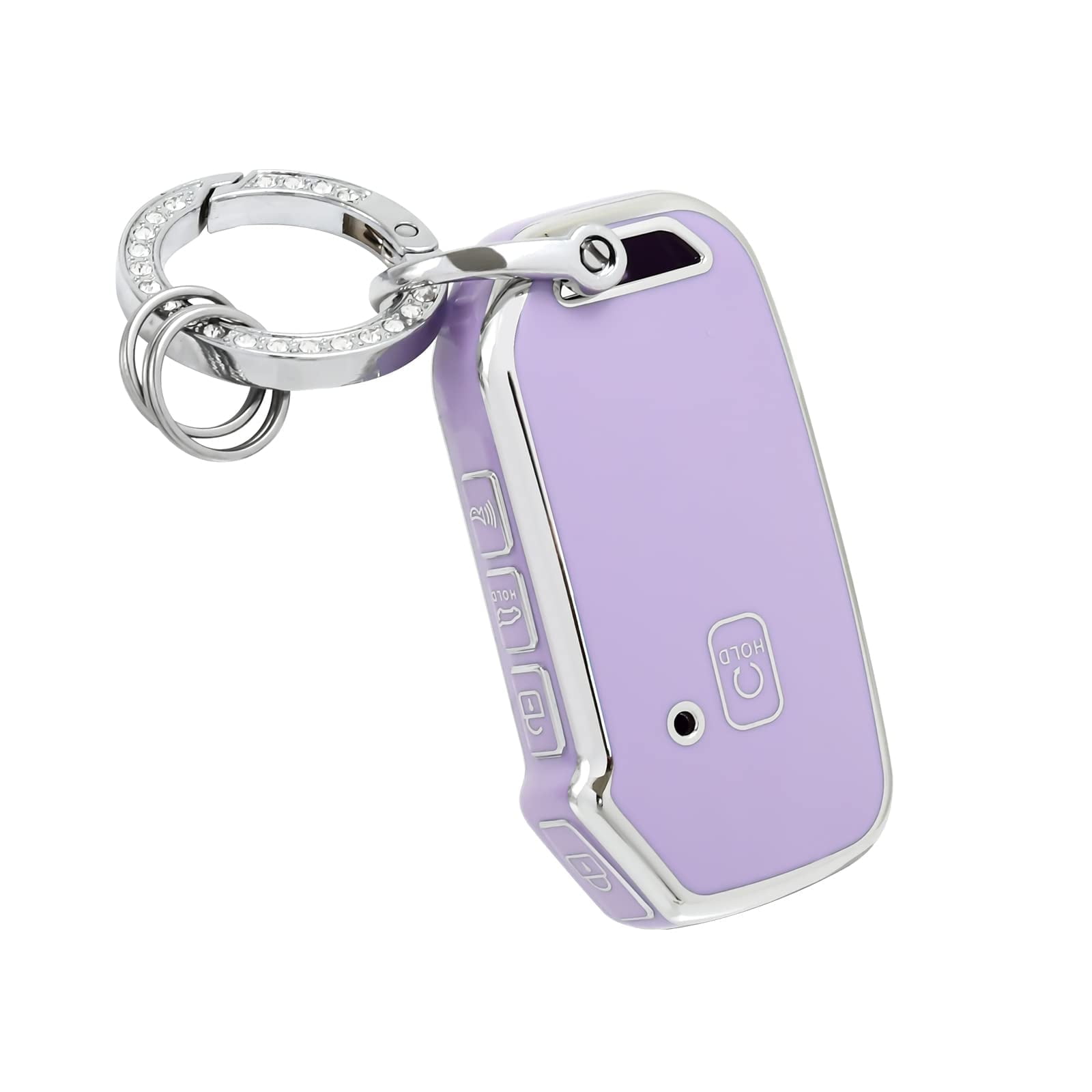 OFFCURVE for Kia Key Fob Cover Keyless Remote Smart Key with Keychain ...