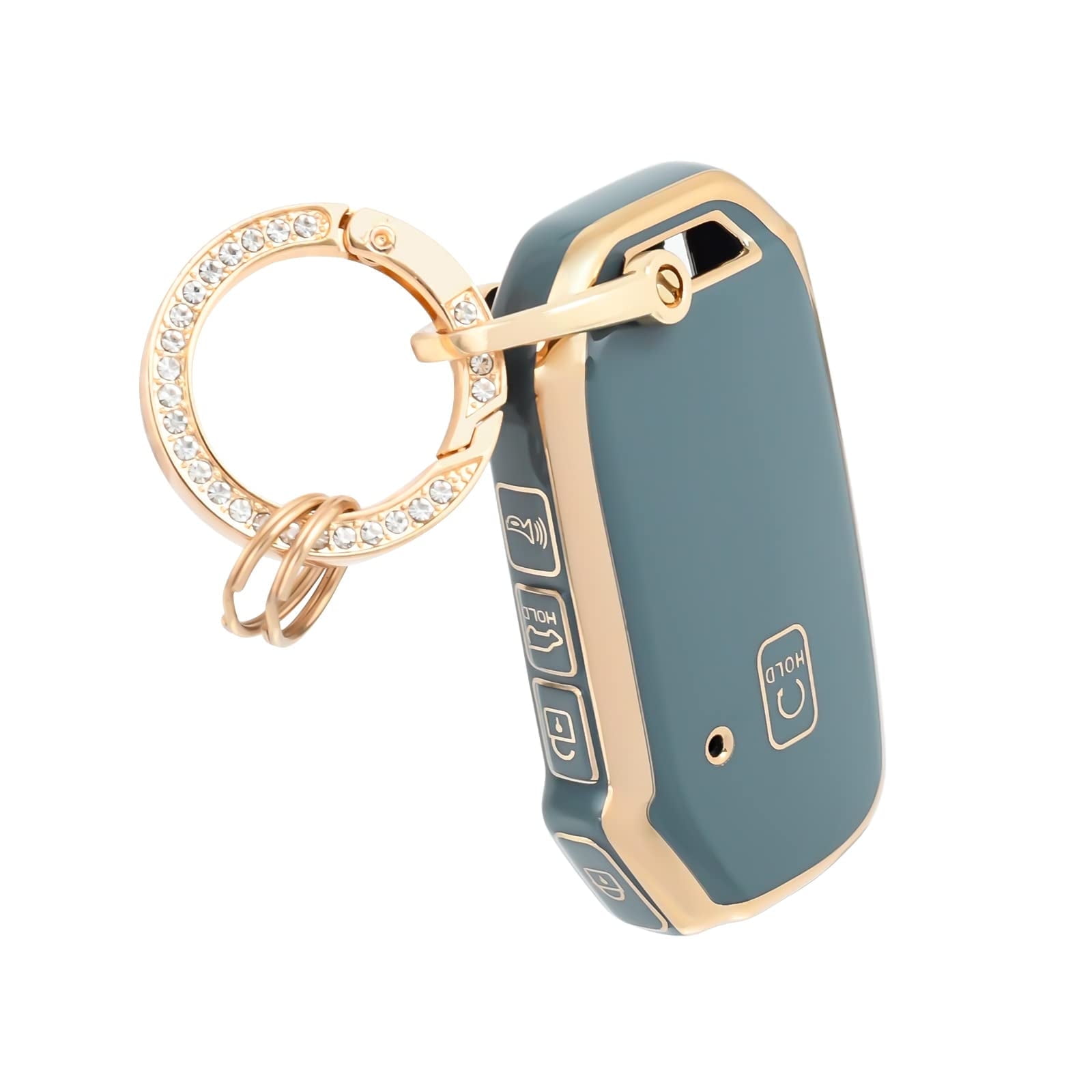 OFFCURVE for Kia key fob cover,case with keychain,Soft TPU Protection ...