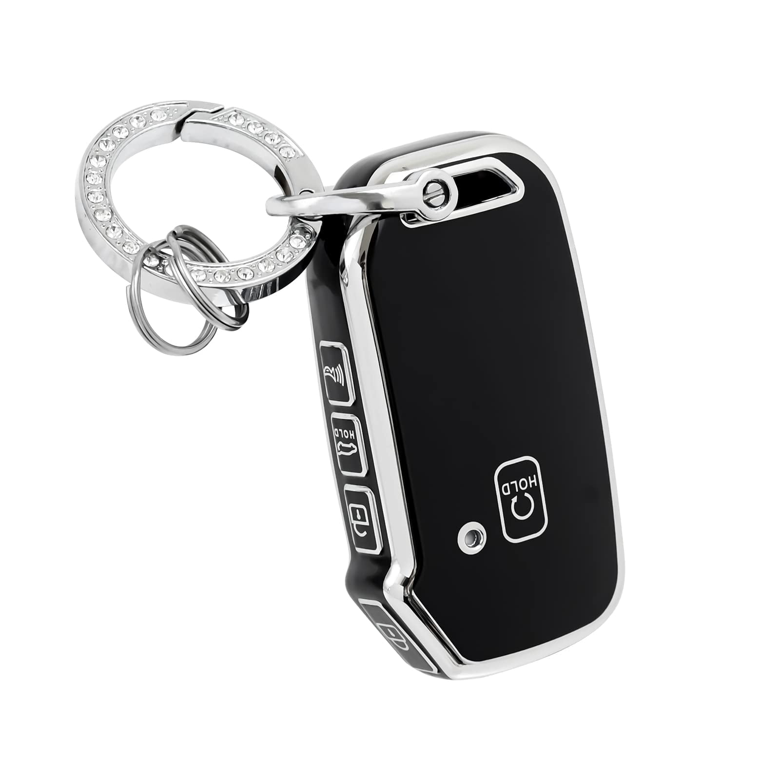 OFFCURVEfor Kia Key Fob Cover Keyless Remote Smart Key Shell with ...
