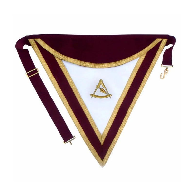 OFFICERS & PAST MASTER ROYAL & SELECT MASTERS ENGLISH REGULATION APRON ...