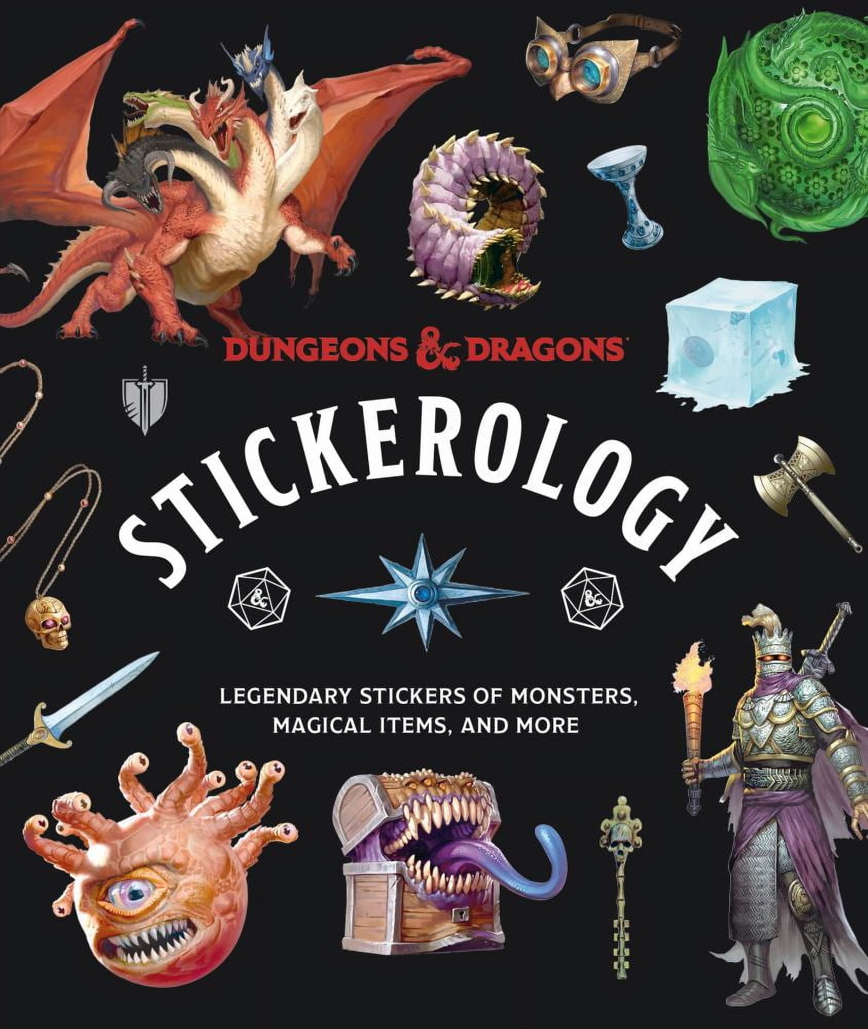 OFFICIAL DUNGEONS & DRAGO: Dungeons and Dragons Stickerology: Legendary ...
