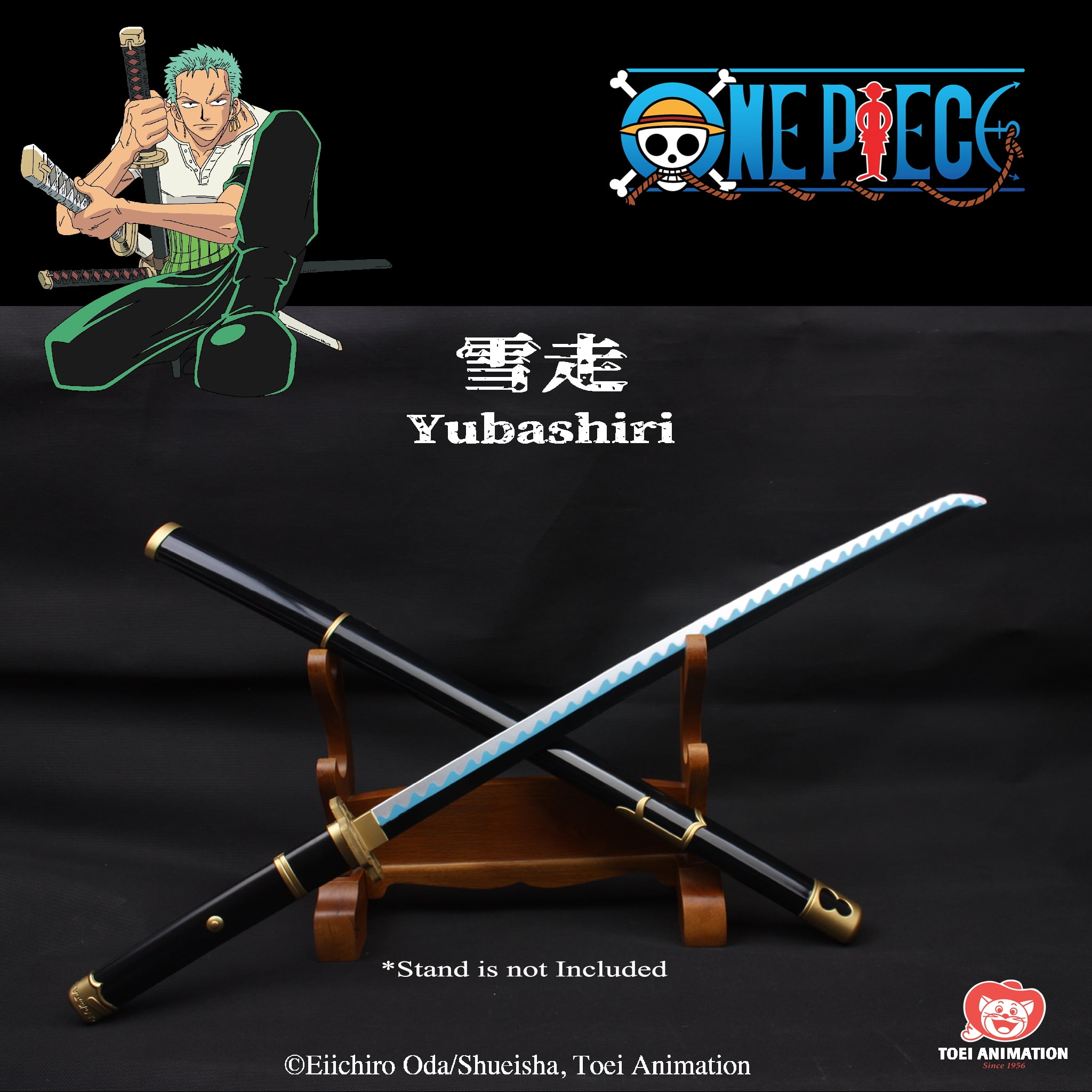 OFFICIAL LICENSE ONE PIECE 41” Foam Roronoa Zoro Katana Yubashiri ...