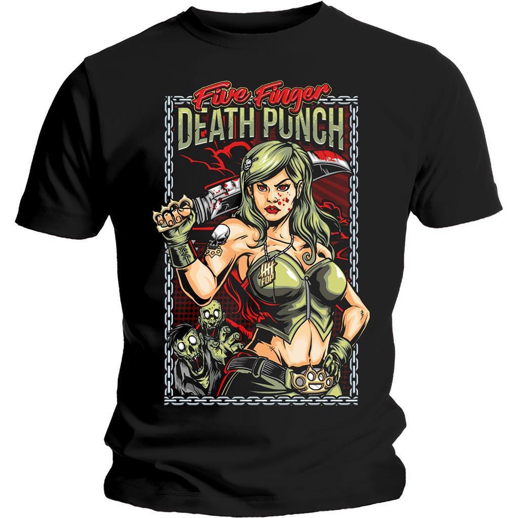 OFFICIAL LICENSED - FIVE FINGER DEATH PUNCH - ASSASSIN T SHIRT METAL ...