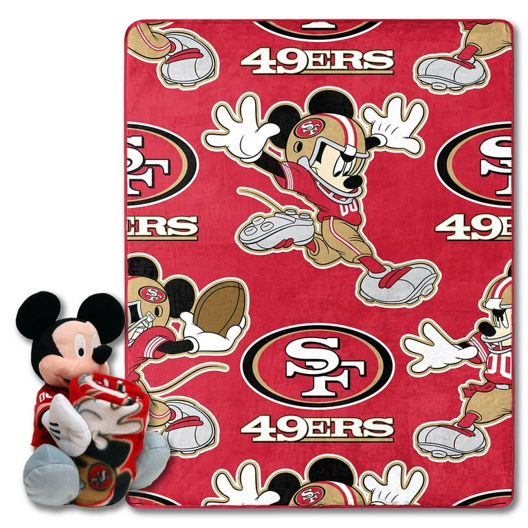 49er Disney Logo Hand Painted Disney/mickey Mouse/49ers/football Yard
