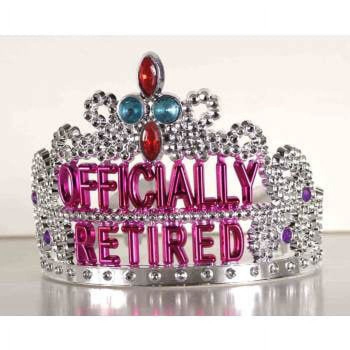 OFFICIALLY RETIRED TIARA - Walmart.com