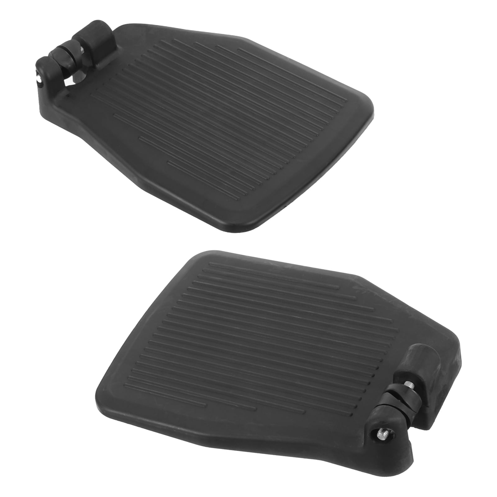 OFFIGAM Comfortable Wheelchair Pedals Wheelchair Footplates Black ...