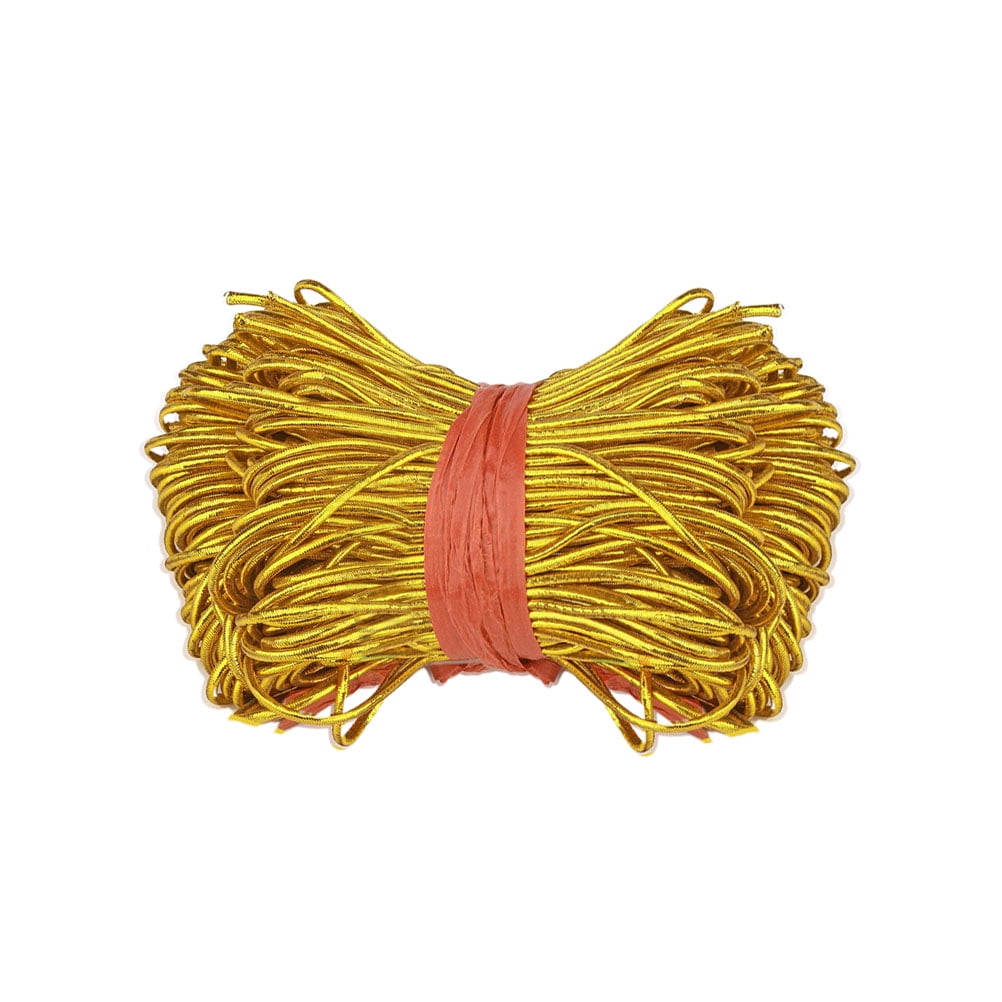 OFFIGAM Golden Latex Sewing Elastic Roll for Crafting and DIY Projects ...