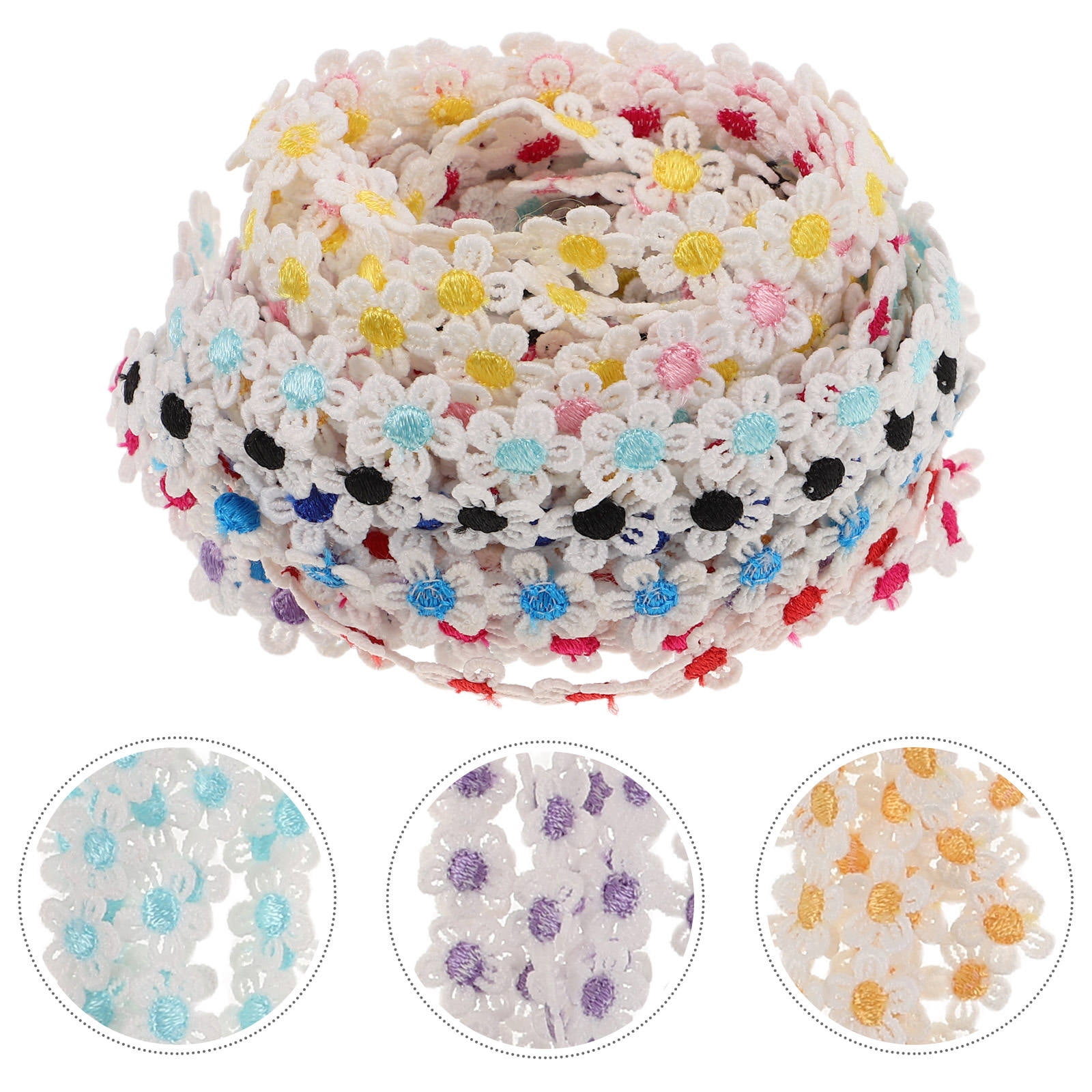 OFFIGAM 1 Roll Sunflower Shoe Accessories Multi Polyester Decorative ...