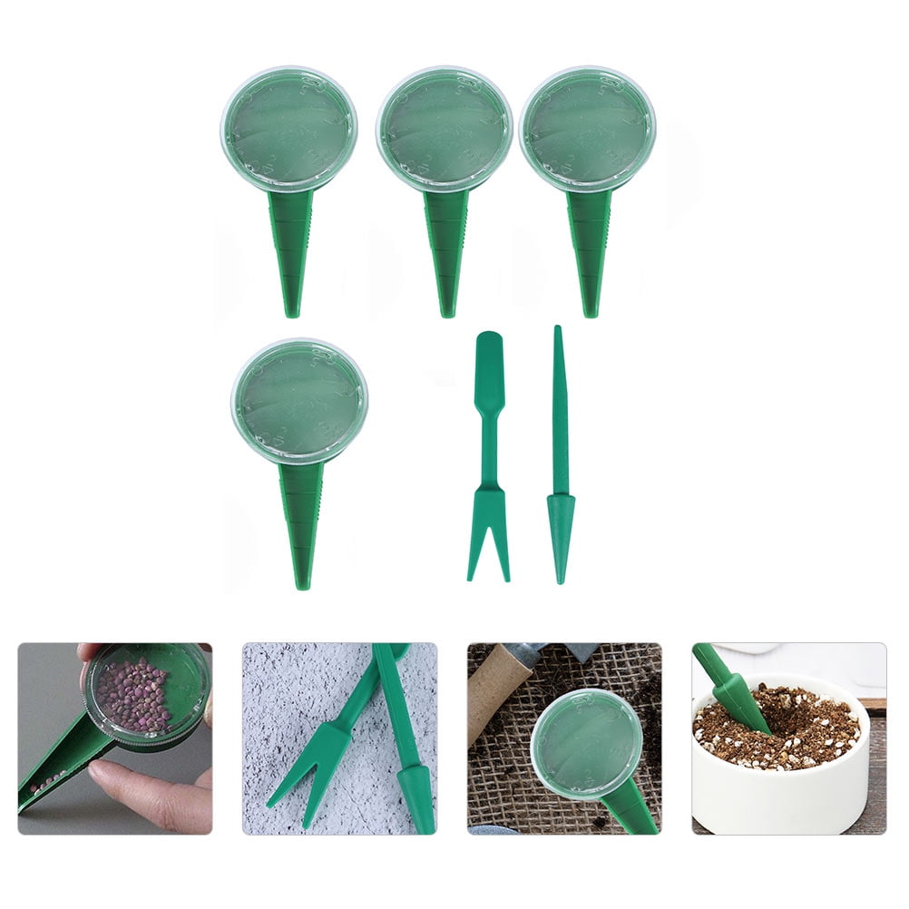 OFFIGAM 1 Set Seedling Transplant Tongs Pe Green For Precise ...