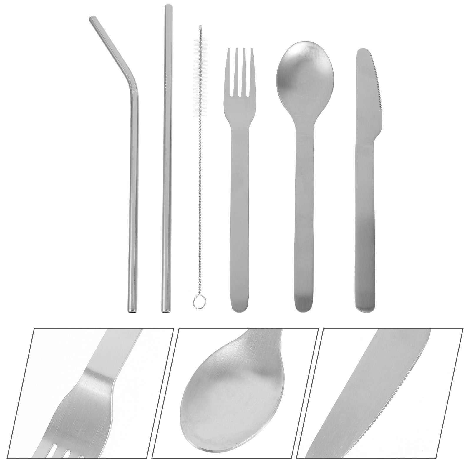 OFFIGAM 1 Set Serving Forks for Buffet Stainless Steel Silver Ergonomic ...