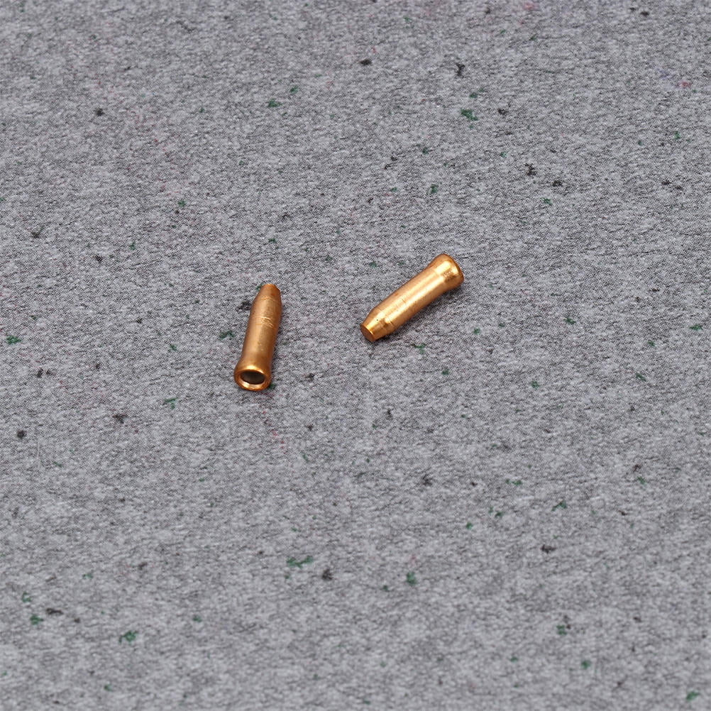 OFFIGAM 100pcs Protect Inner Line from Splitting Brake Cable Caps Aluminium Alloy Assorted Color ...