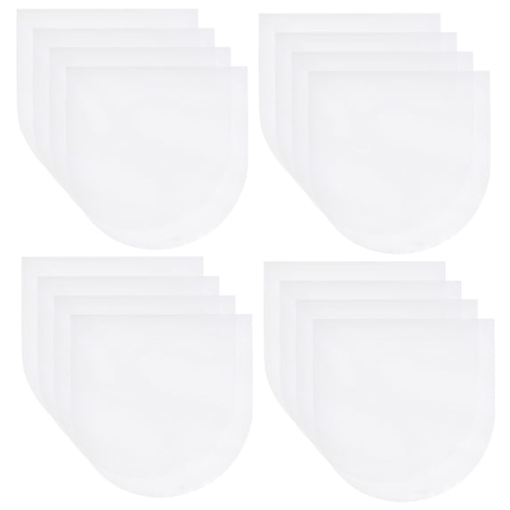 OFFIGAM 100pcs Round Record Album Covers Transparent Plastic ...