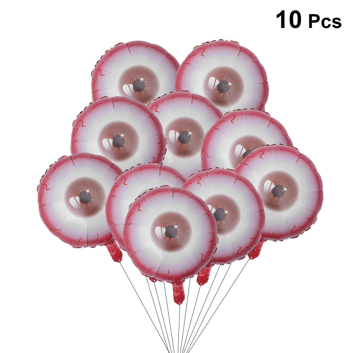 OFFIGAM Funny Eyeball Balloons Theme Multi 10Pcs - Walmart.com