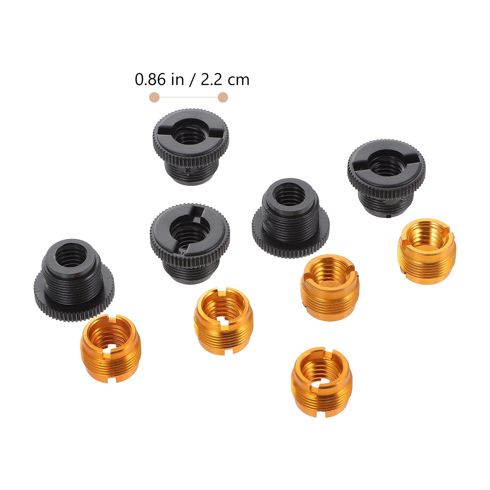 OFFIGAM 10Pcs Mic Screw Adapter for Stand and Tripod with Nonslip ...