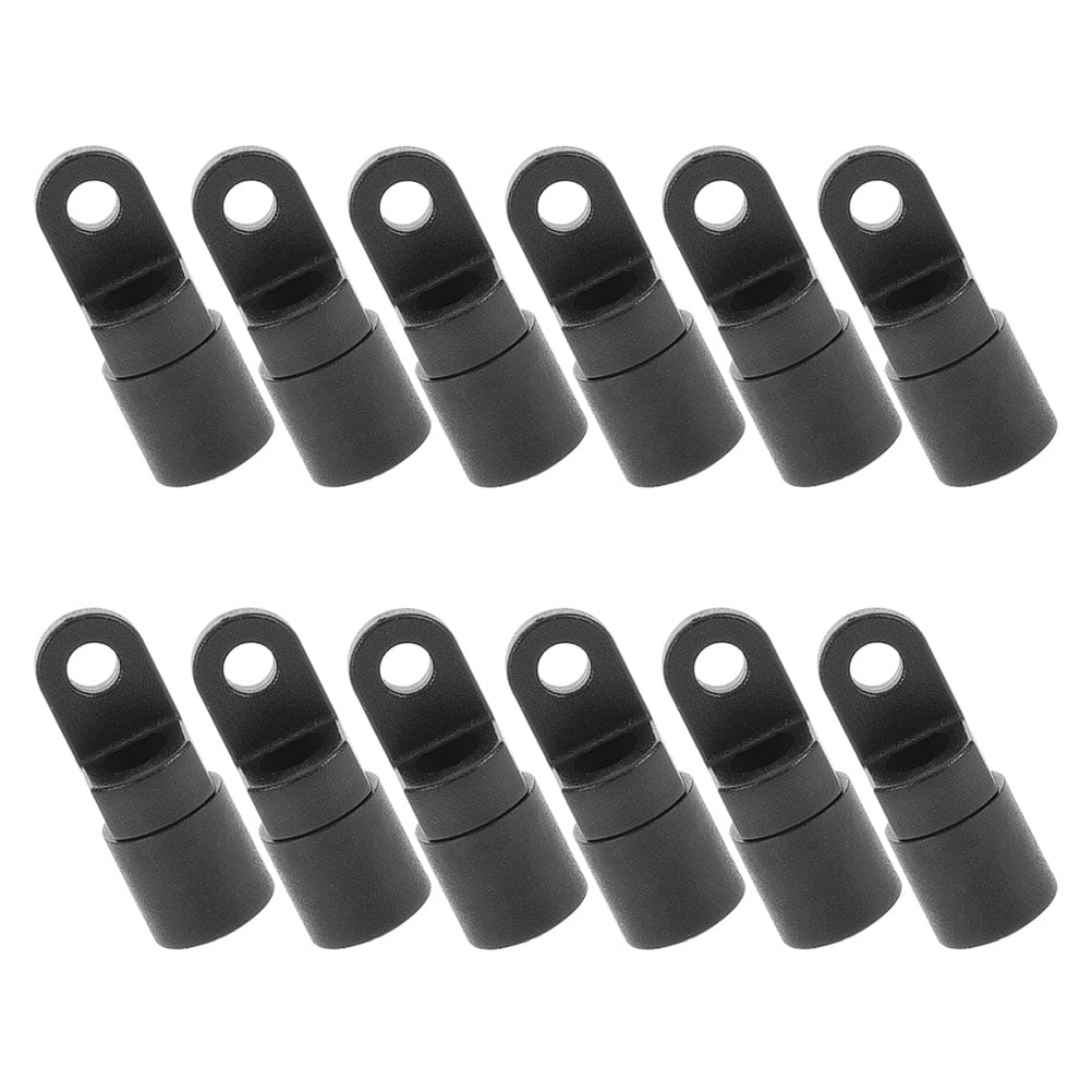 OFFIGAM Black Bungee Cord Terminal End Hooks for Kayak Gear, POM ...