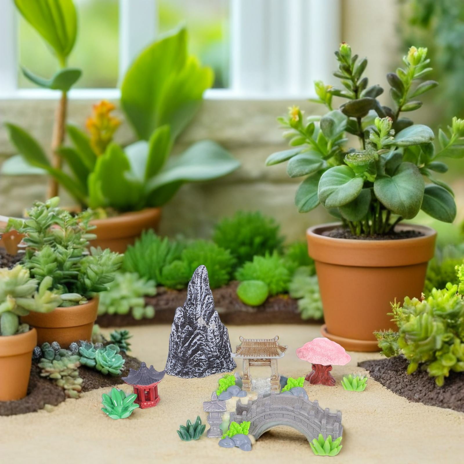 OFFIGAM 13Pcs Fake Landscape Rocks Assorted Color Resin for Home Decor ...
