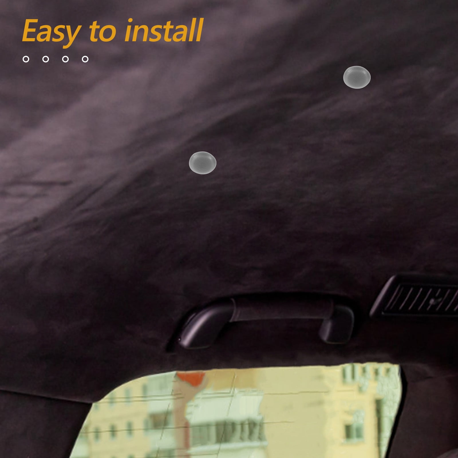 OFFIGAM 150Pcs Universal Car Headliner Retainer Clips Grey Plastic ...