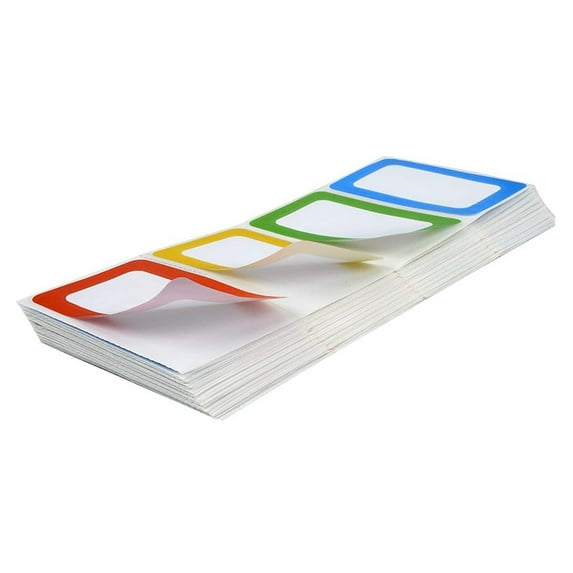 OFFIGAM Multipurpose Label Stickers Assorted Colors Copperplate ...