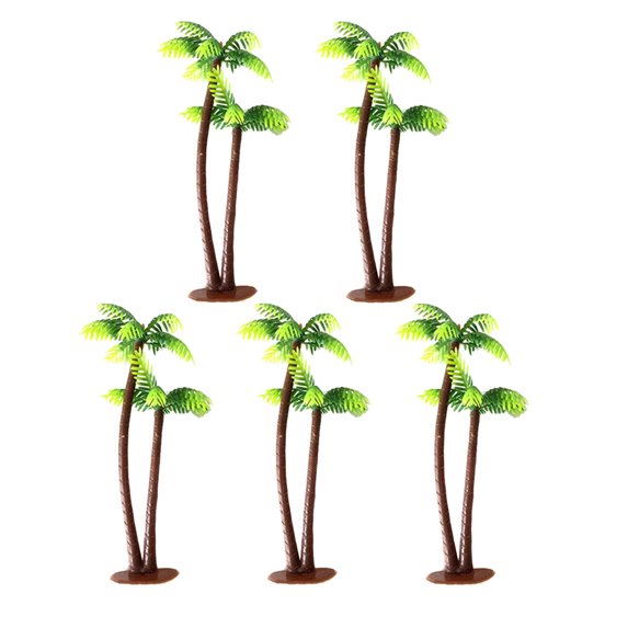 OFFIGAM Set of 16 Miniature Plastic Trees for Architectural Models and ...