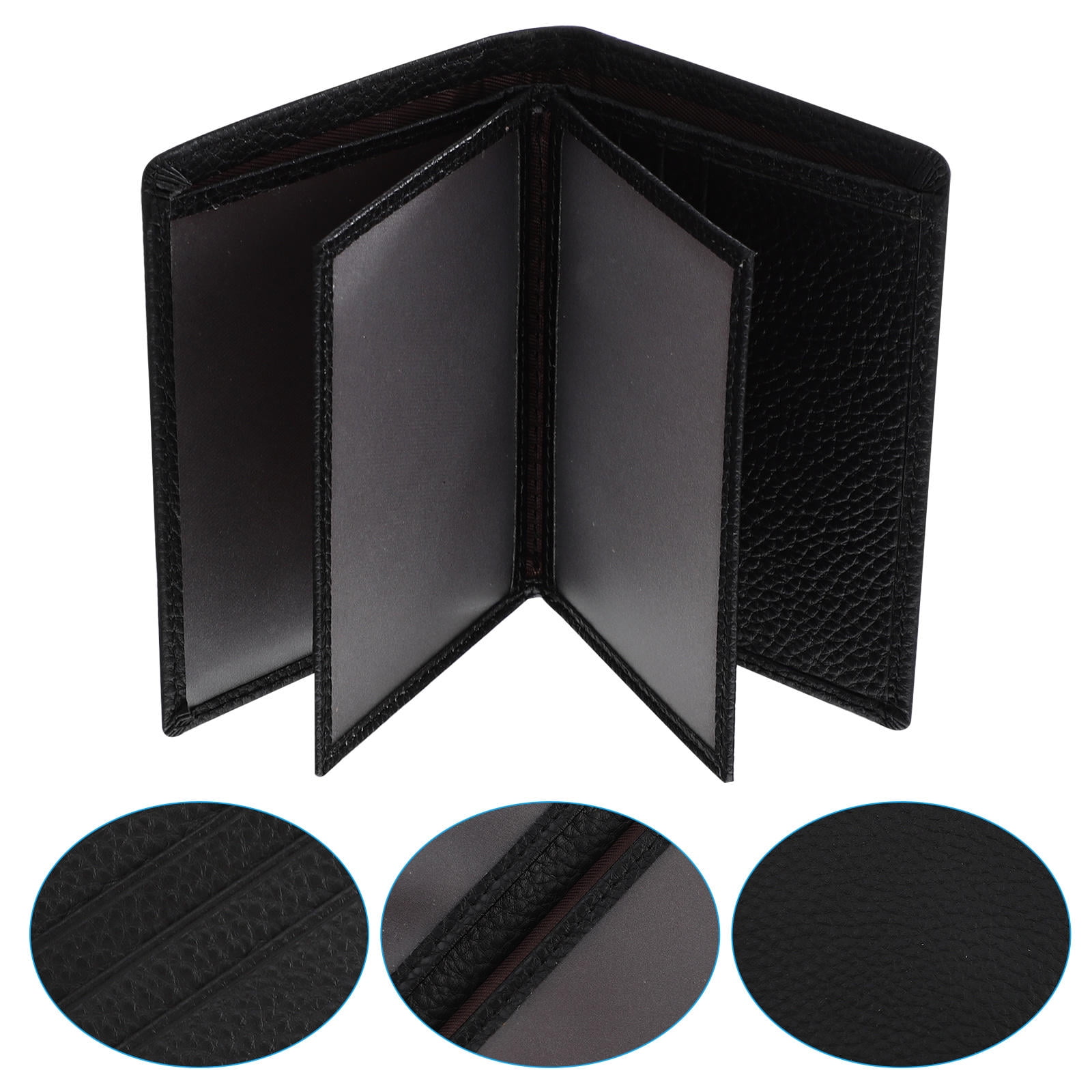 OFFIGAM Men's Card Case Wallet Storage for Cards and Cash, Slim Design ...