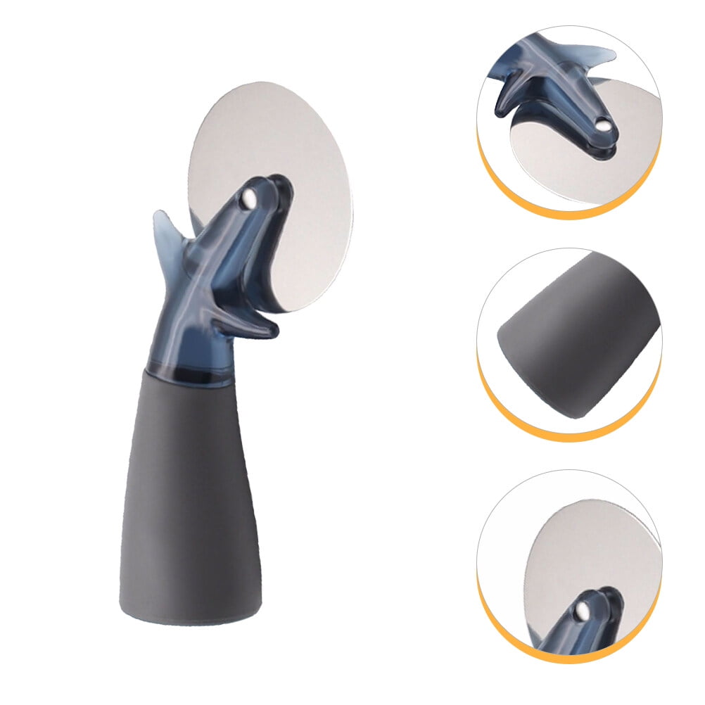 OFFIGAM 1Pack Pizza Wheel Cutter Stainless Steel 430 Ergonomic Handle ...