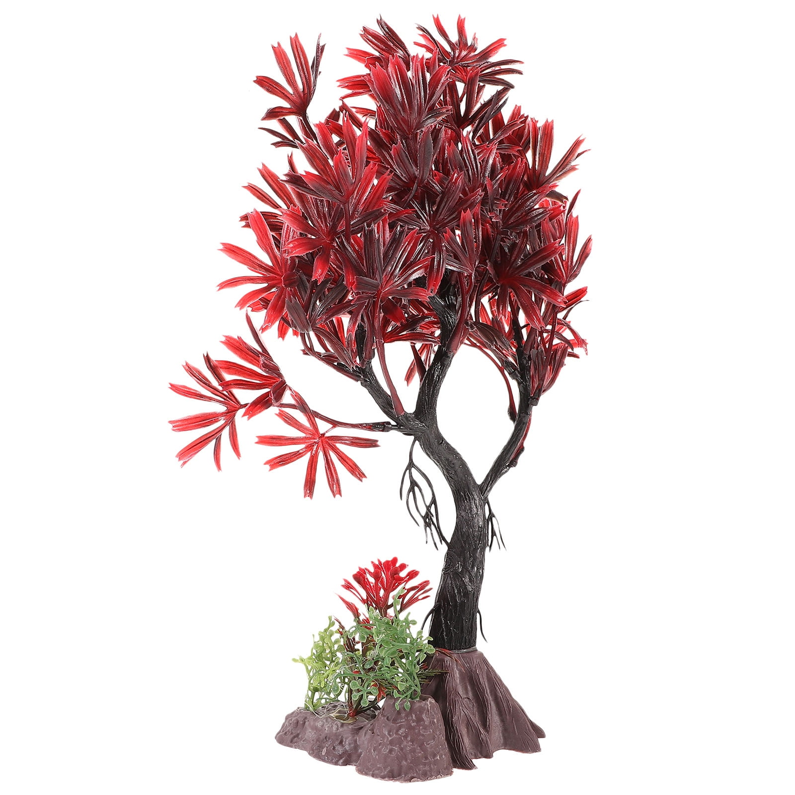 OFFIGAM 1Pack Plastic Tree Shaped Fish Tank Accessory For Aquarium ...