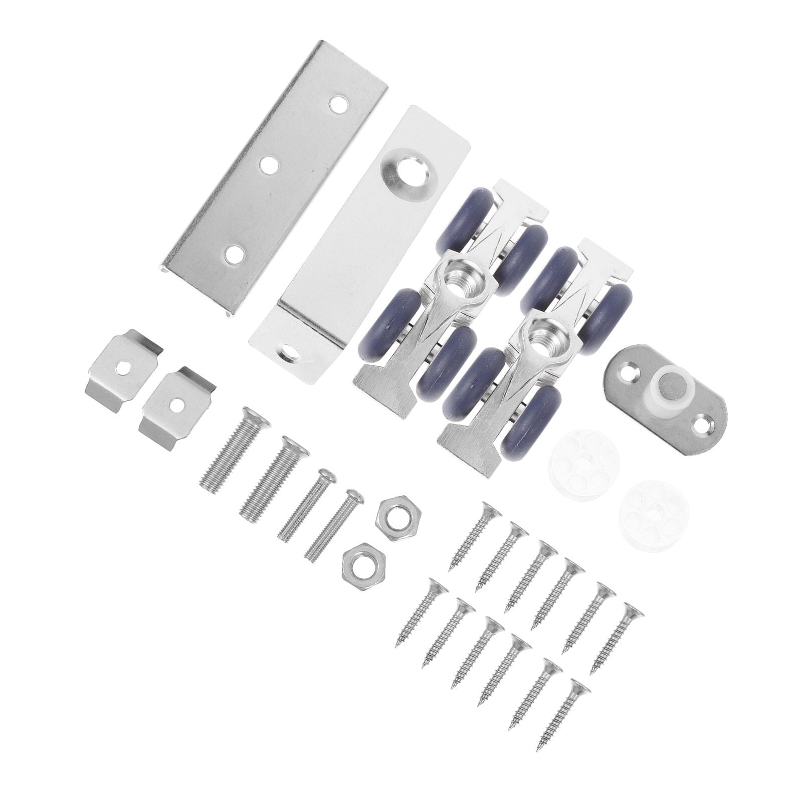 OFFIGAM 1Pc Silver Zinc Alloy Door Track Roller for Sliding Door ...