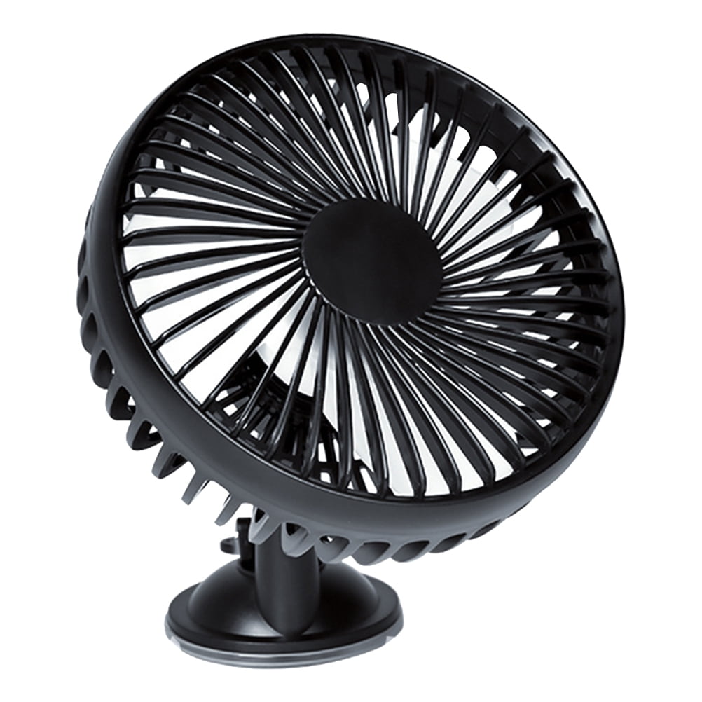 OFFIGAM 1Pcs Black ABS Metal Electric Car Fan for Summer Cooling and ...