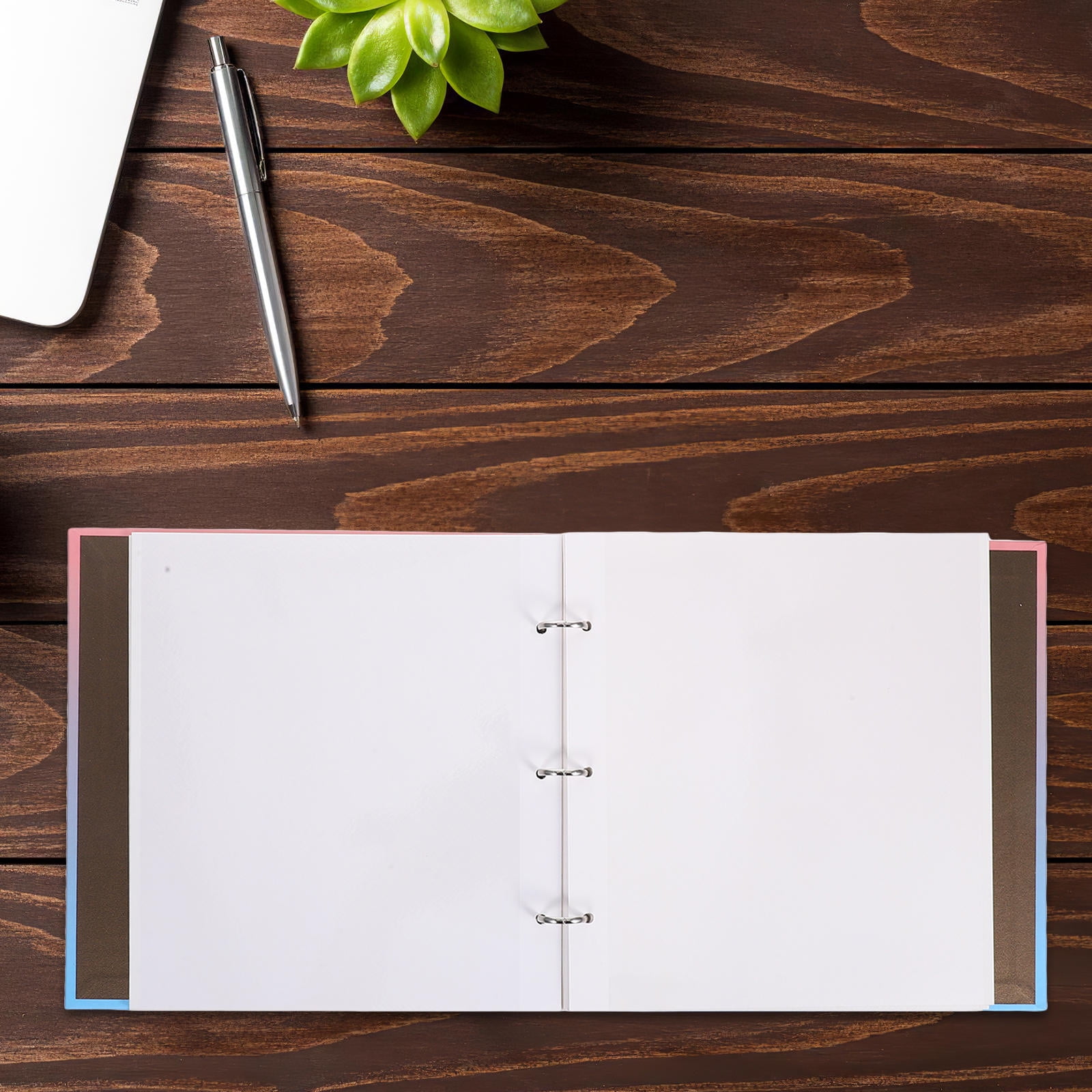 OFFIGAM Flower Pressing Journal with Sticky Pages and 3- Binder, Multi ...