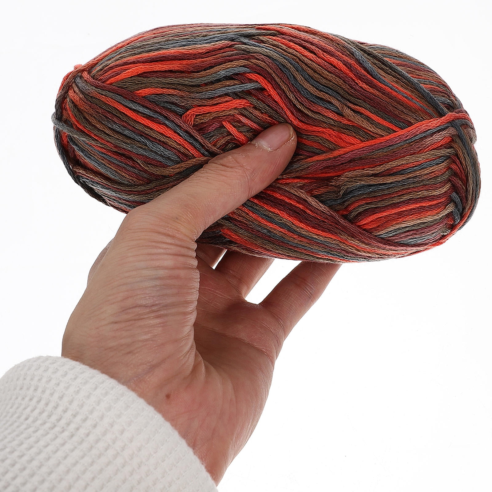 OFFIGAM 2 Rolls Lightweight Yarn for Knitting Scarves Hats and Baby ...