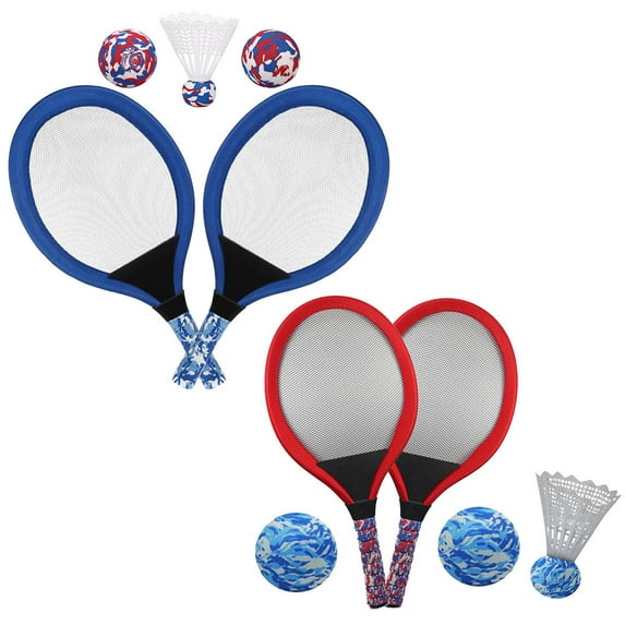 OFFIGAM 2 Sets Mini Tennis Racket Set Tennis Racket Kids Cloth Assorted ...