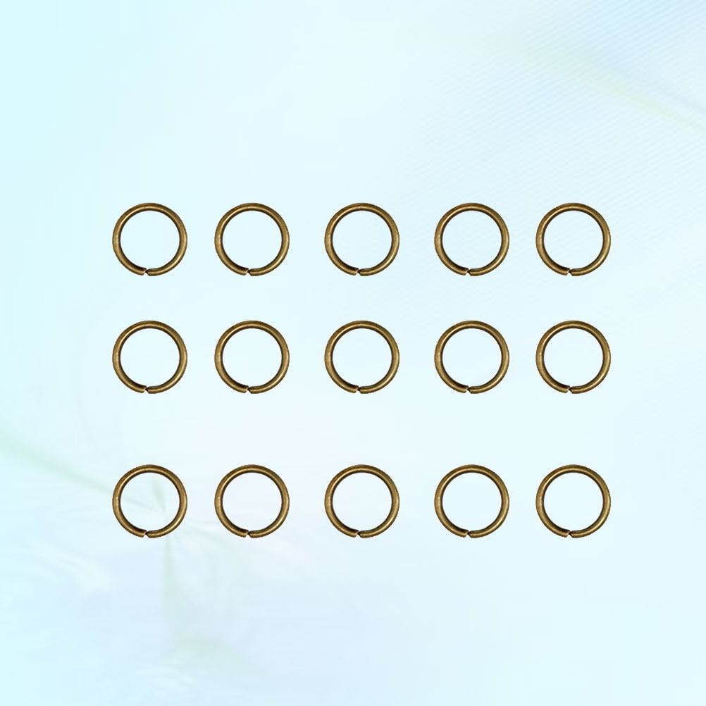 OFFIGAM 200-Pack Stainless Steel Silver Jewelry Jump Rings for Adults ...