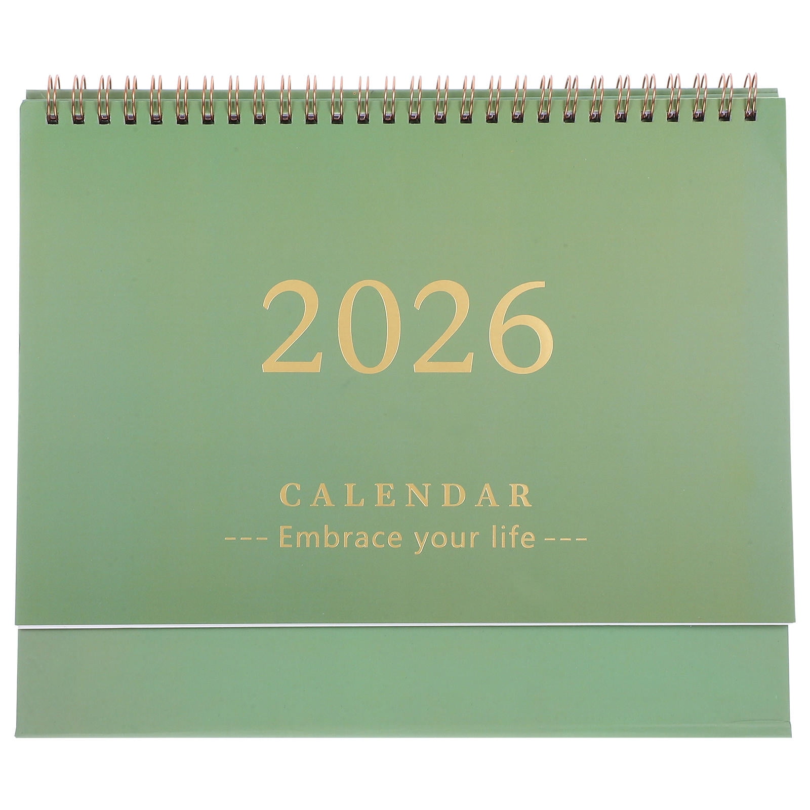 OFFIGAM 2026 Olive Green Standing Desk Calendar Daily Schedule Planner ...