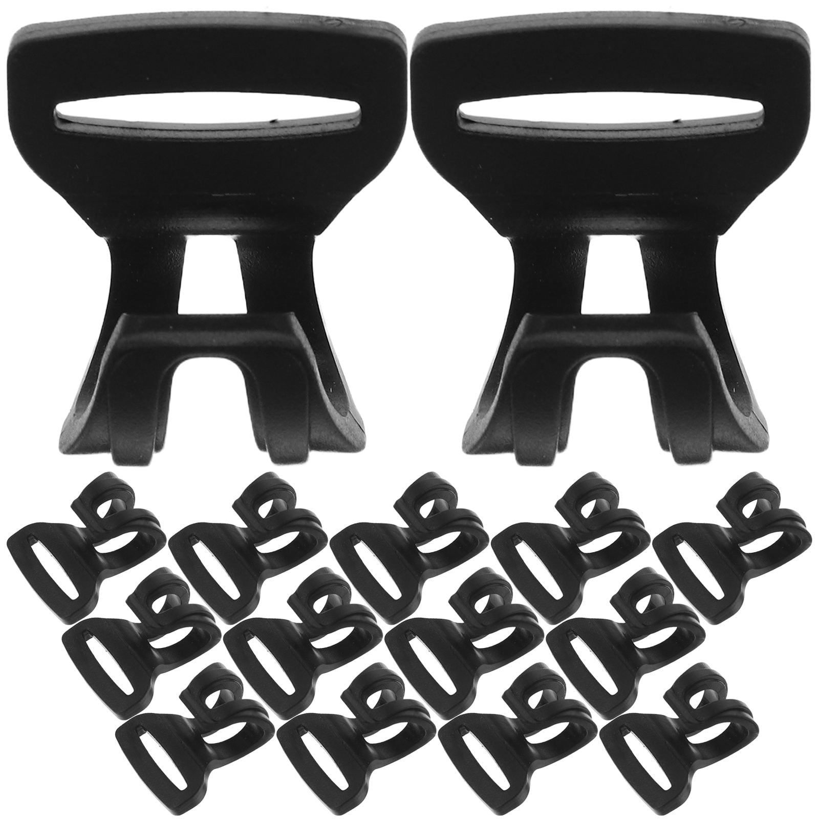 OFFIGAM 20PCS Multi-Functional Camping Tent Pole Connectors Hooks for ...