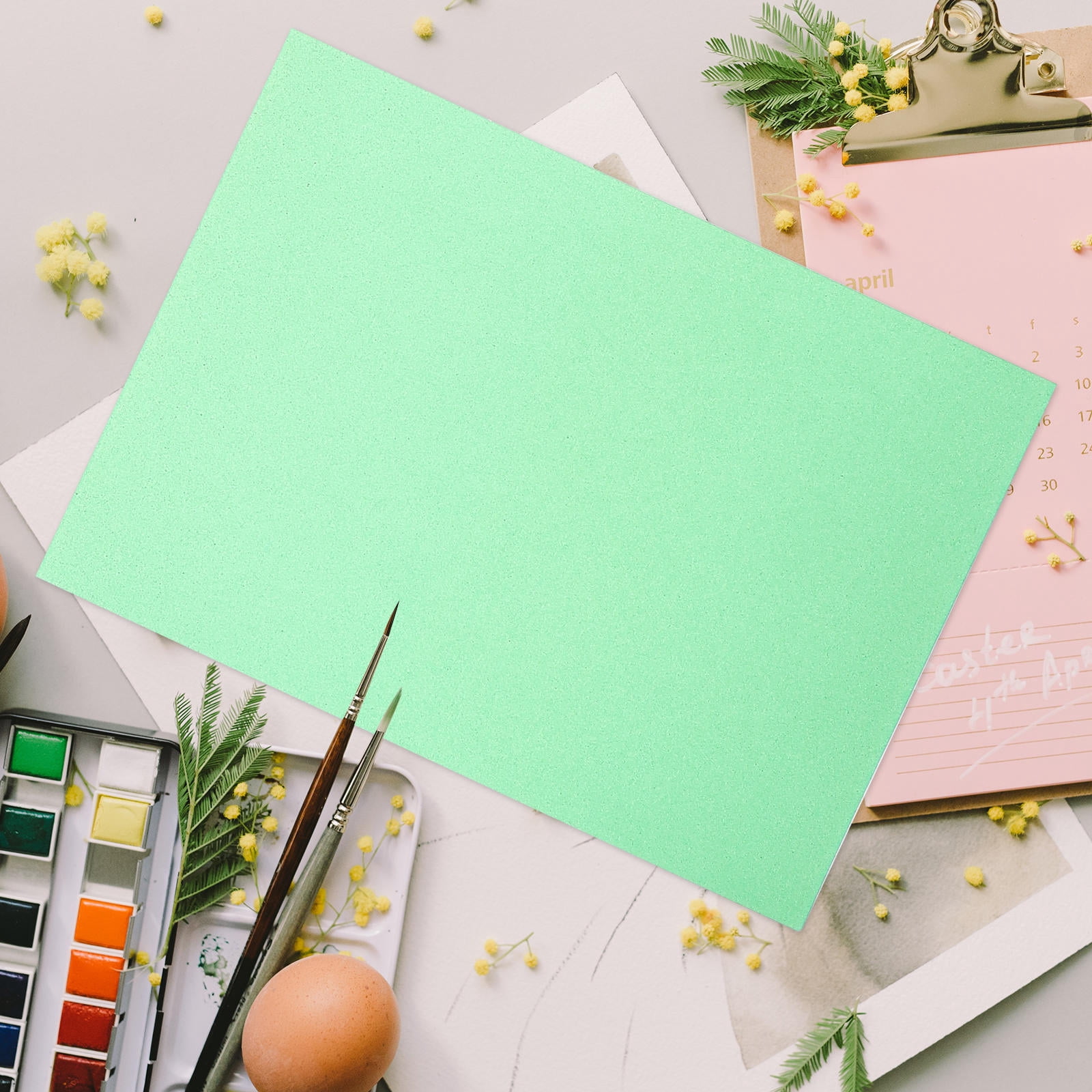 OFFIGAM 20Pcs Blank Drawing Paper Assorted Color Ideal for Gouache and ...