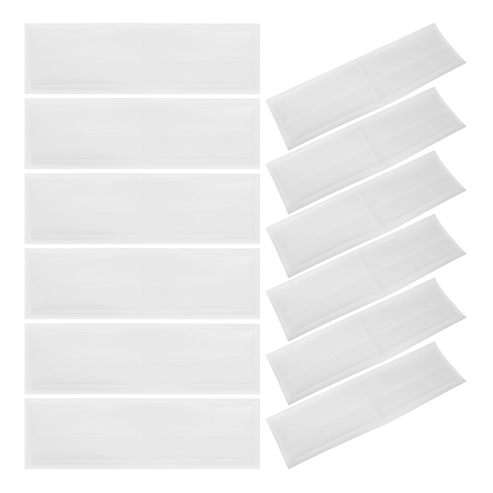 OFFIGAM 20Pcs File Tab Holder Binder Tabs for Students Transparent PVC ...
