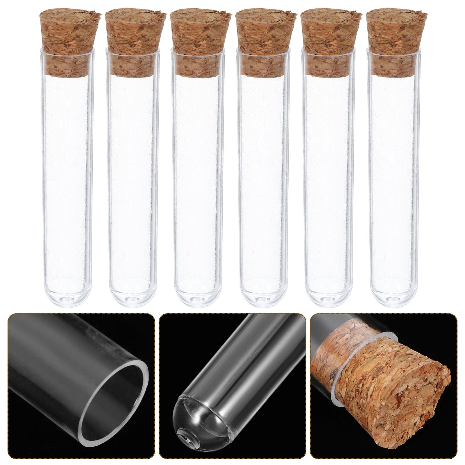OFFIGAM Encourage Root Growth Test Tubes Plastic Cylindrical 20Pcs for ...