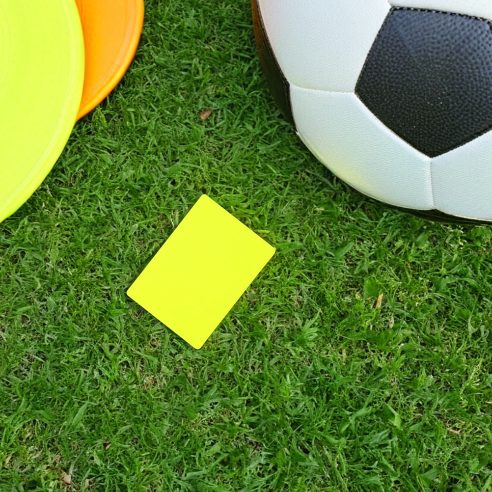 OFFIGAM 22-Piece Soccer Referee Kit with Red and Yellow PVC Cards for ...