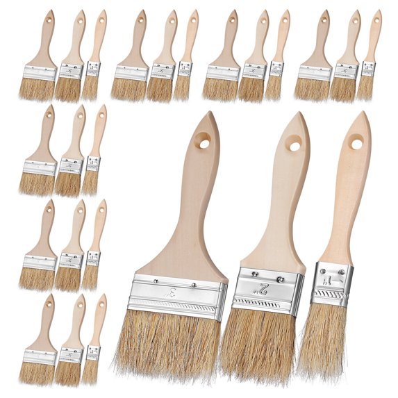 OFFIGAM 24 Pcs Cooking Brushes For Food Multi Wooden Brushes For ...