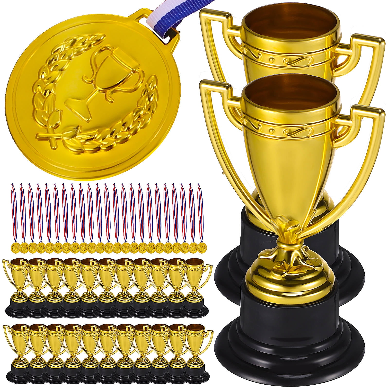OFFIGAM Sets Mini Award Trophies Plastic Trophies for Adults ...