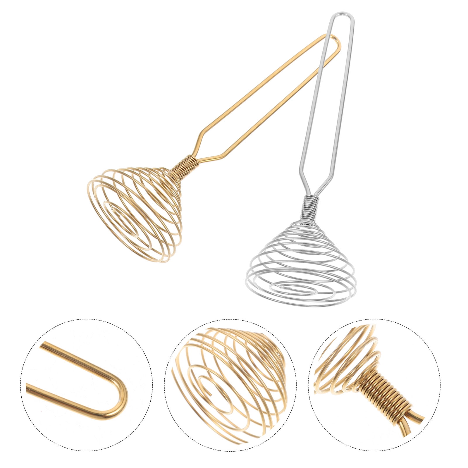 OFFIGAM Egg Beaters Tool Stainless Steel Silver 2Set - Walmart.com