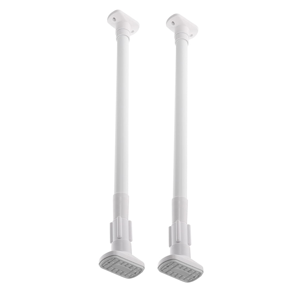 OFFIGAM 2Pcs Extendable Stainless Steel Tension Rod for Home Curtains ...